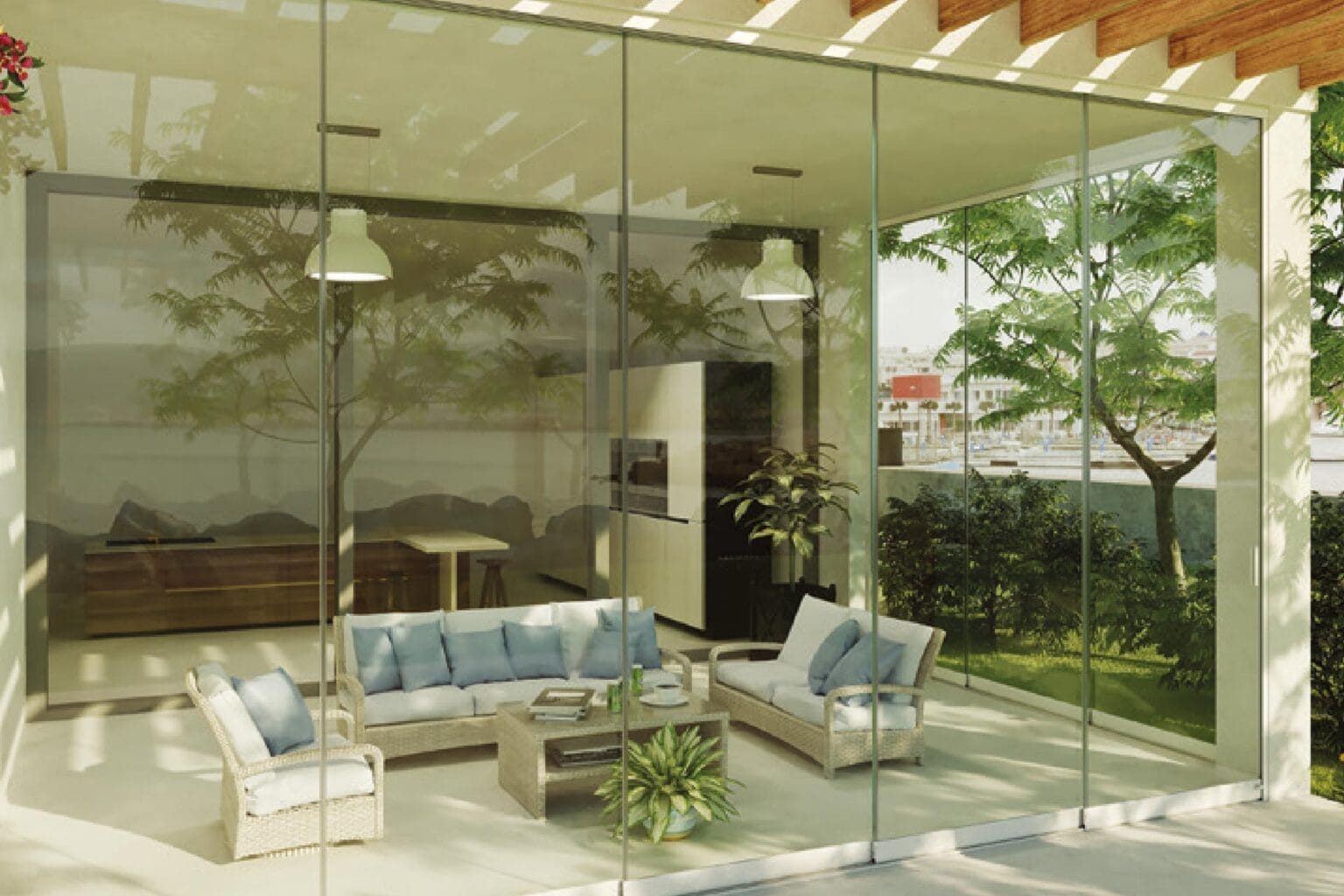 INFINITY GLASS | Più Vetrate - www.piuvetrate.com